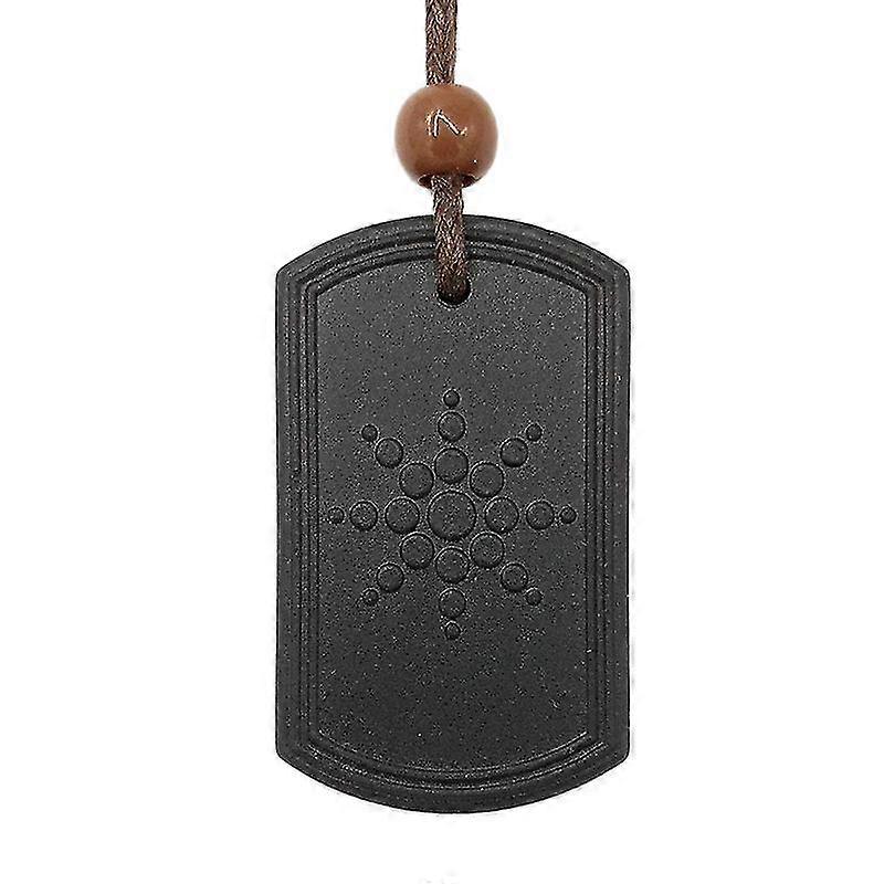 For Volcanic Rocks Pendant Necklace - Anti EMF Radiation Protection ...