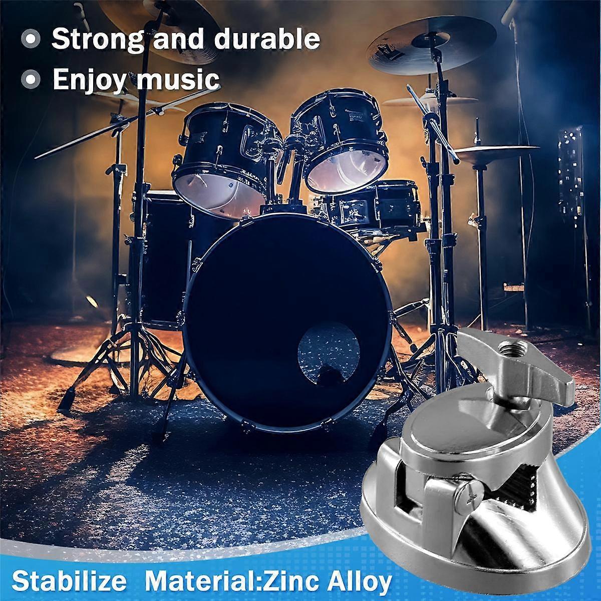 Bass Drum Mount Bracket Chrome Floor Drum Leg Bracket for Percussion ...