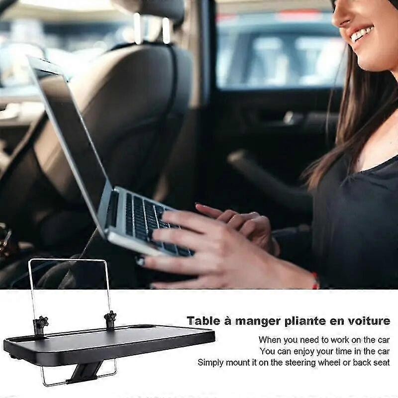 Car Tray Foldable Steering Wheel Tray For Laptop And Food Multifunction ...
