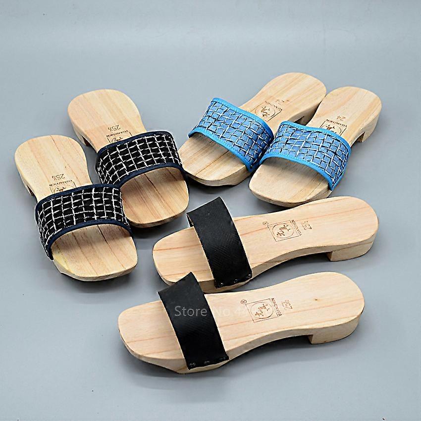 Asian Japanese Traditional Wooden Geta Flip Flops Vintage Paulownia Men ...