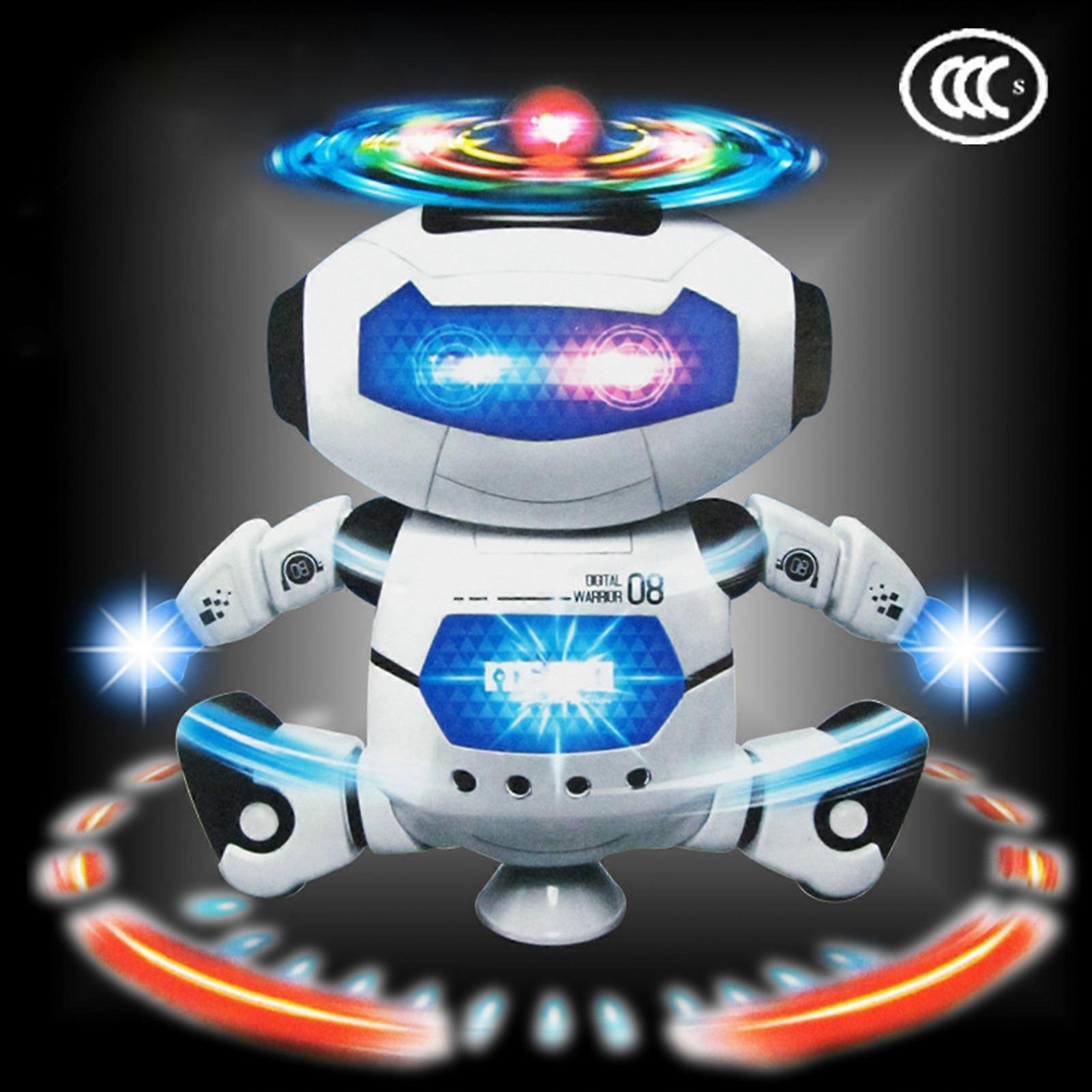 Walking Robot Toys for Kids Smart 360 Body Spinning Dancing Robot Toy ...
