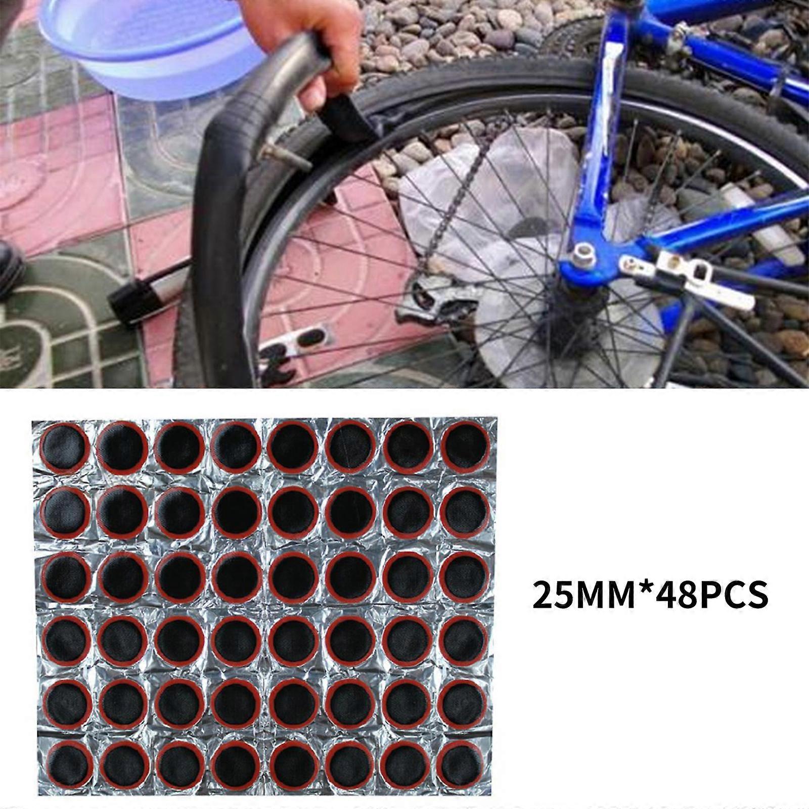 Bicycle Puncture Patches Bike Tire Tube Repair Cycle Patch kit Cycling ...