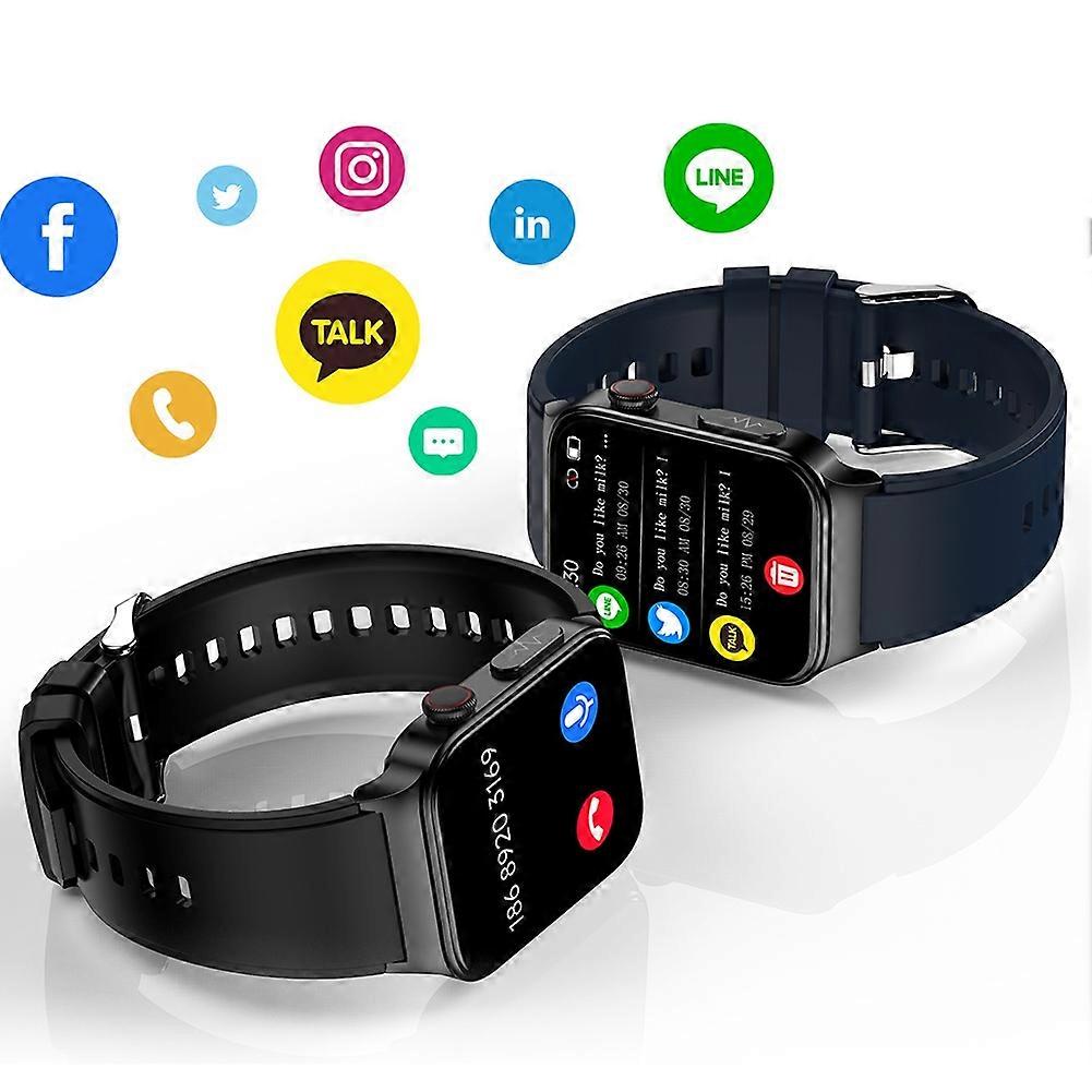 E500 Intelligent Non-Invasive Blood Glucose Clock ECG + PPG Blood ...