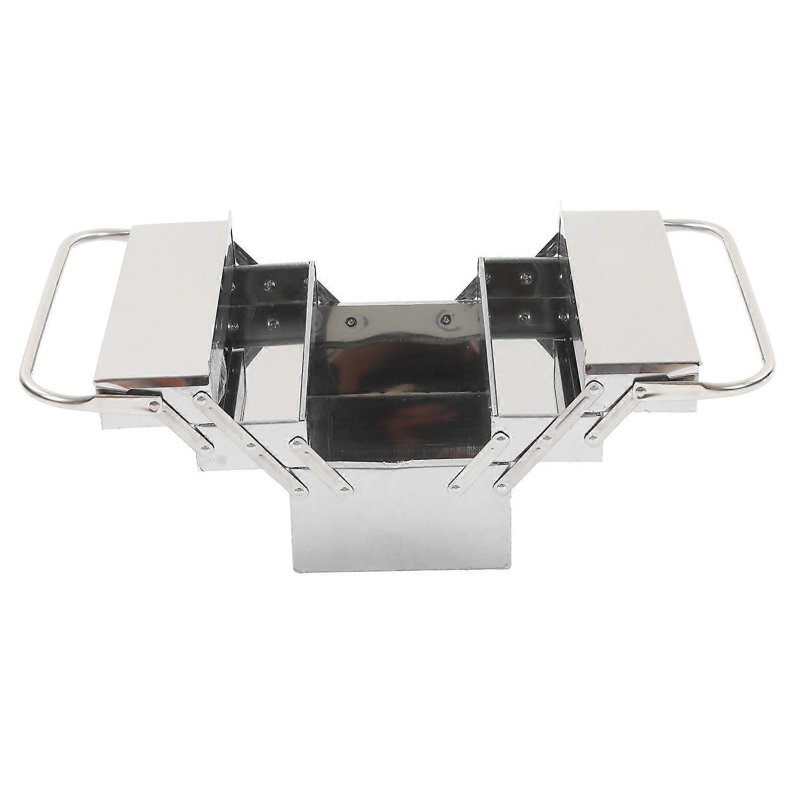 Cantilever Tool Box Metal Folding Portable Auto Maintenance Storage ...