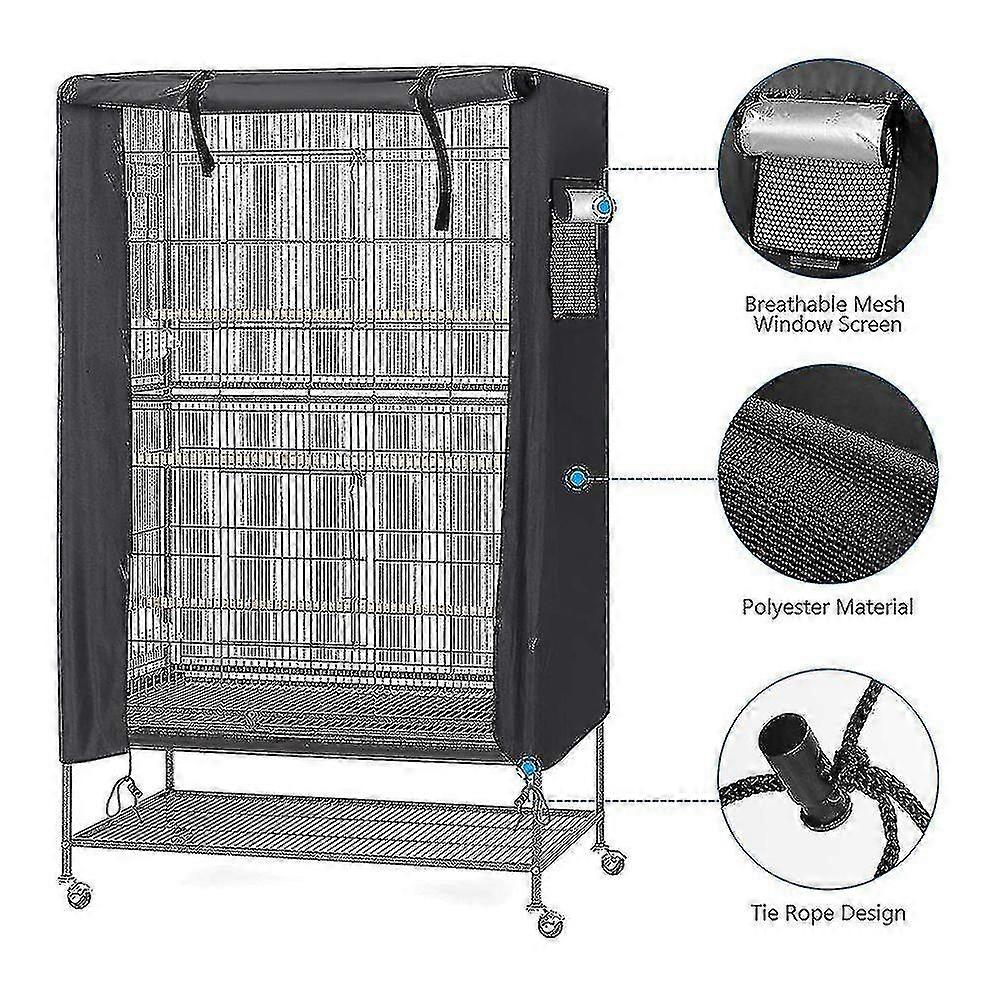 Bird Cage Cover, Waterproof, Large Bird Cage, Washable Parrot Cage ...