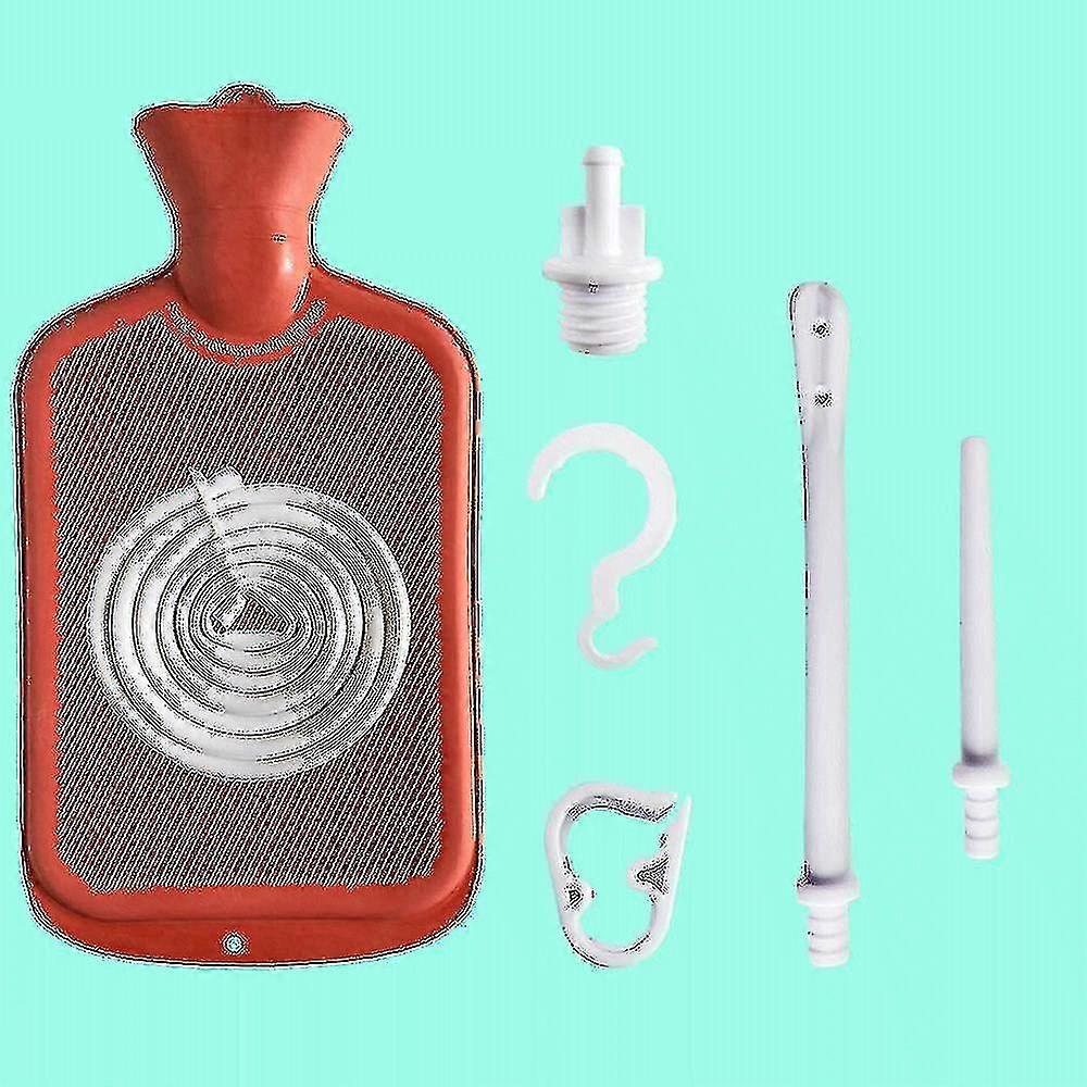 Colon Cleanse Enema Bag With Tubing Water Bottle Shower Douche Home ...