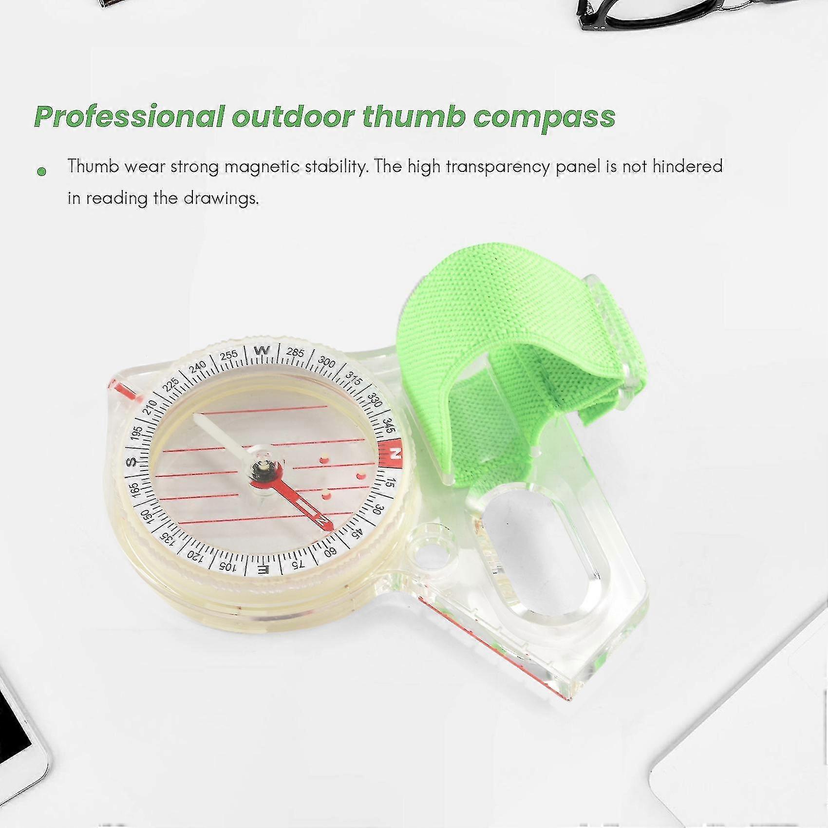 Compass Professional Outdoor Thumb Compass Competition Elite Direction ...