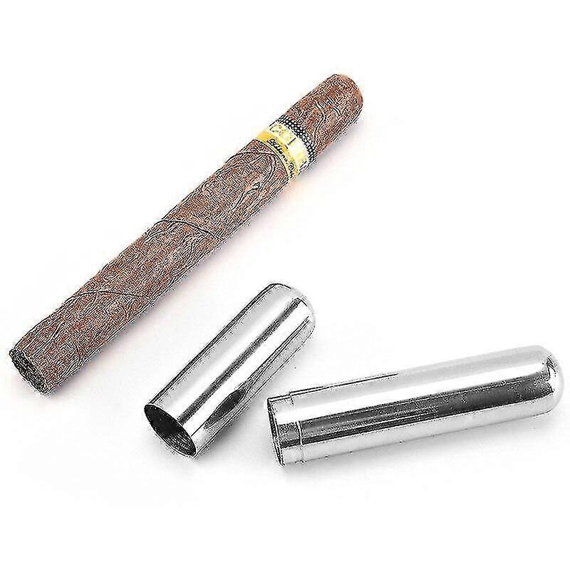 Cigar Tube Stainless Steel Cigar Tube Travel Portable European And ...