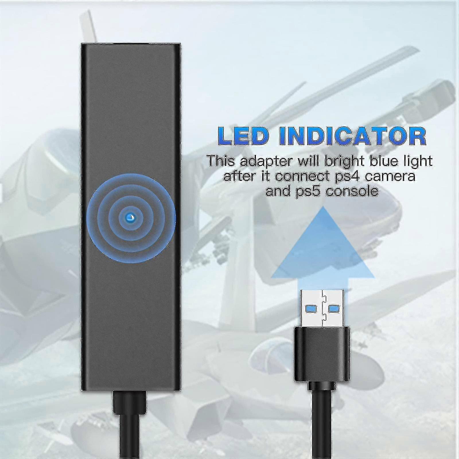 Camera Adapter For Psvr/ps5, Ps Vr Converter Cable Compatible With 5 ...