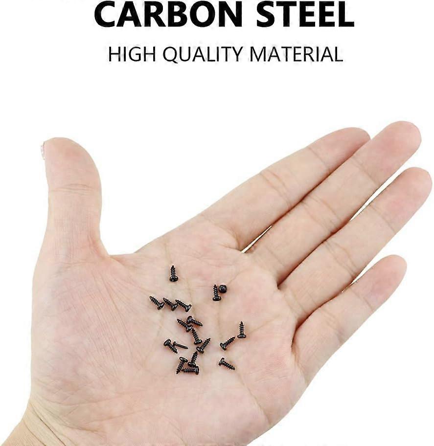 1000 Pcs Round Head Self Tapping Phillips Mini Wood Screws Mini Screws ...