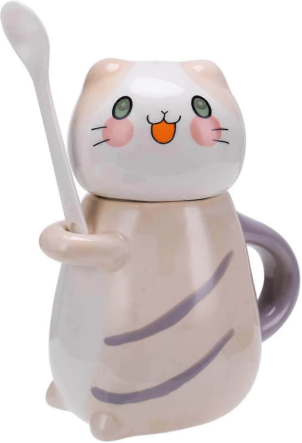 Adorable Cat Mugs, Adorable Ceramic Coffee Tea Mugs, Cat Coffee Mugs ...