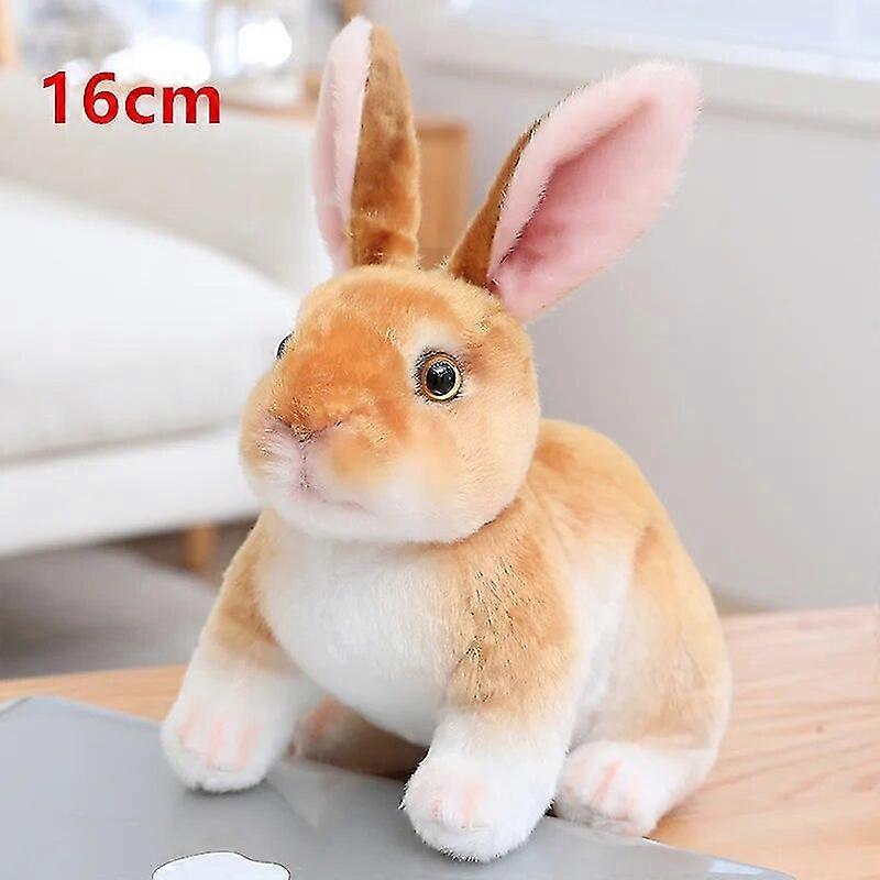 Lifelike Bunny Plush Stuffed Animal Realistic Rabbit Plushier Bunnytoy ...