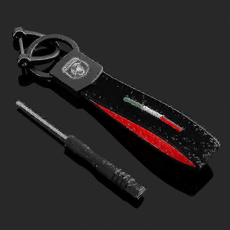 Jsir Compatible Fiat 500 Abarth Premium Metal Keyring Ring Key Fob ...
