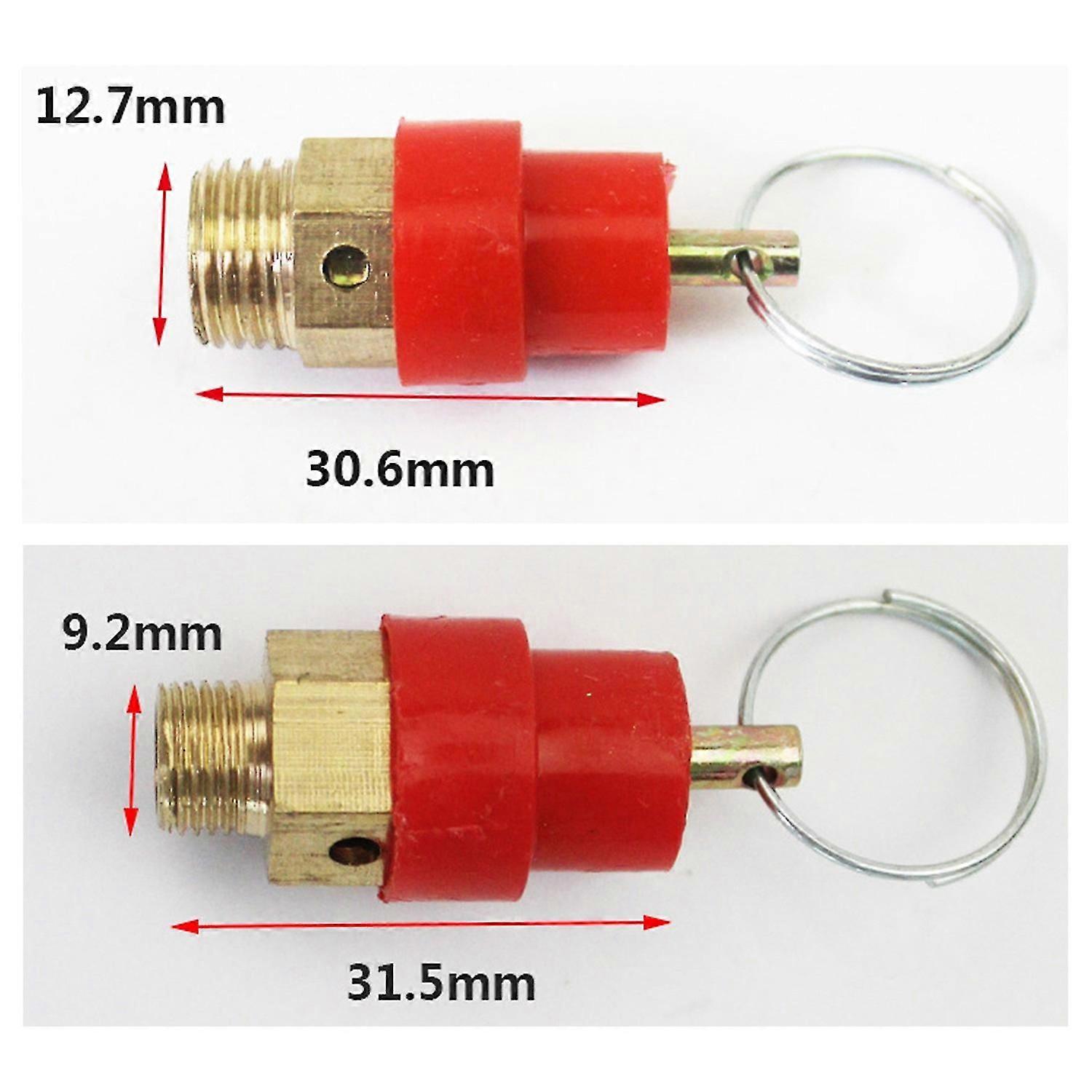Air Compressor Safety Valve Male Thread Pull Ring Air Compressor ...