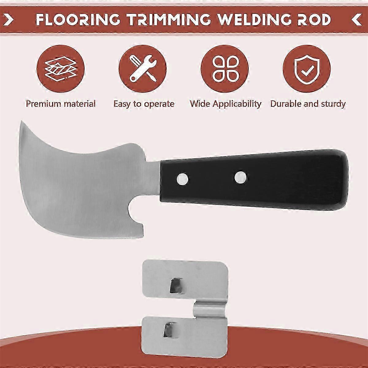 Quarter Moon Knife for Vinyl Flooring Trimming Welding Rod, Vinyl Weld ...