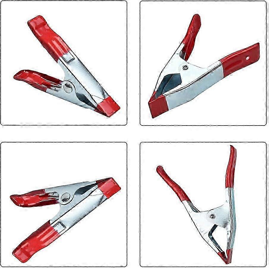 Metal Spring Clamp 25 Pliers - Durable Metal Spring Clamps with Glue ...