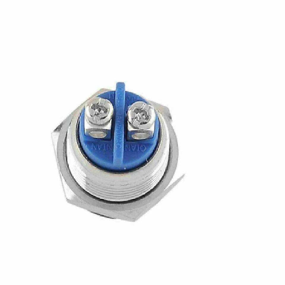 16mm Convex Head Metal Push Button Momentary ON/OFF Horn Switch Start ...