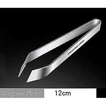 Fish Bone Tweezers Stainless Steel Tongs Fish Bone Plucking Clamp ...