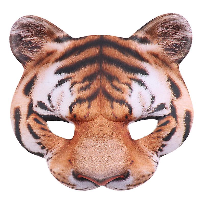 Halloween 3d Tiger Pig Animal Half Face Mask Masquerade Party Cosplay ...