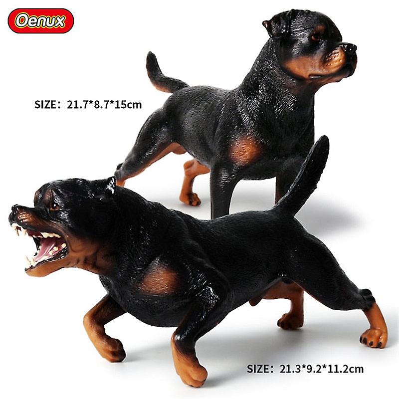 Oenux New Big Dog Animal Simulation Bull Terrier Rottweiler Corgi Shiba ...