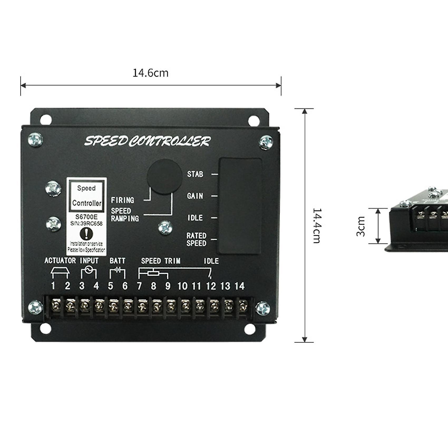 S6700e Avr Generator Speed Controller Electronic Generator Control ...