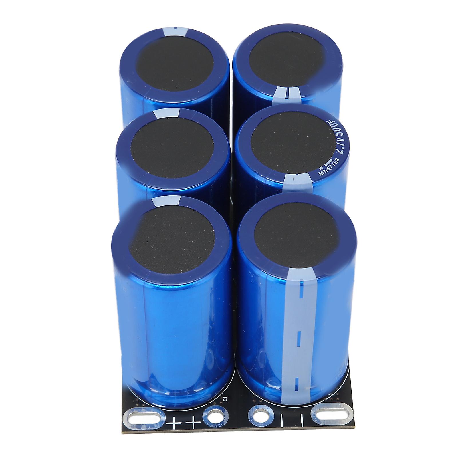 16V 83F Total Capacitor High Current Discharge 6Pcs 2.7V 500F ...