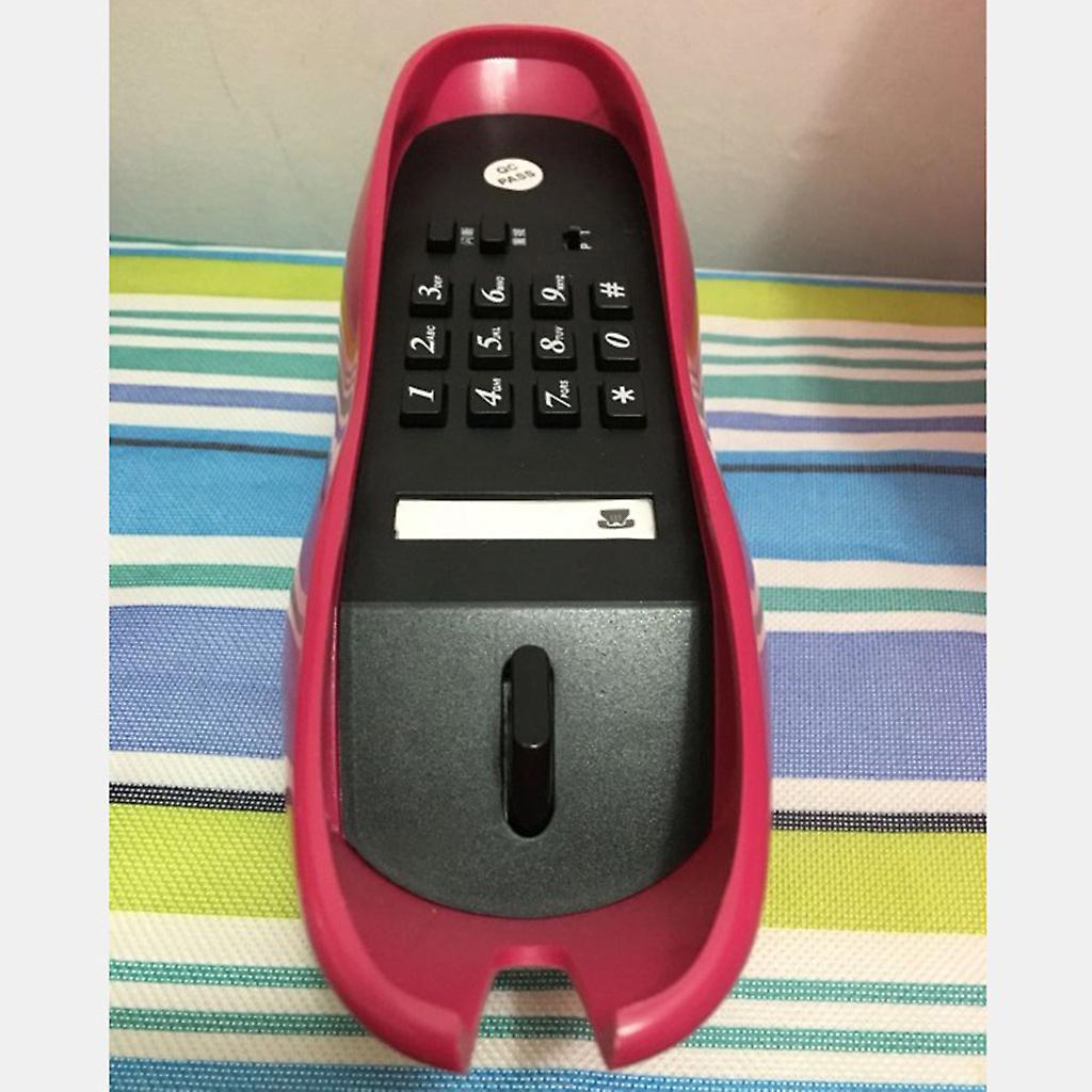 Lip Shaped Phone Mouth Lips Telephone Novelty Rose Red Pink Home Hotel ...
