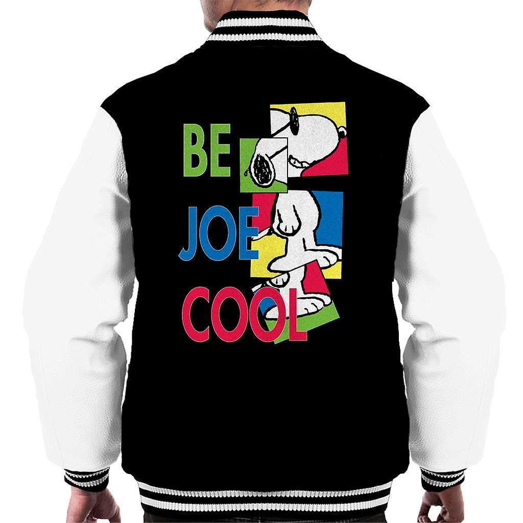 Peanuts Snoopy Be Joe Cool Men's Varsity Jacket | Fruugo US