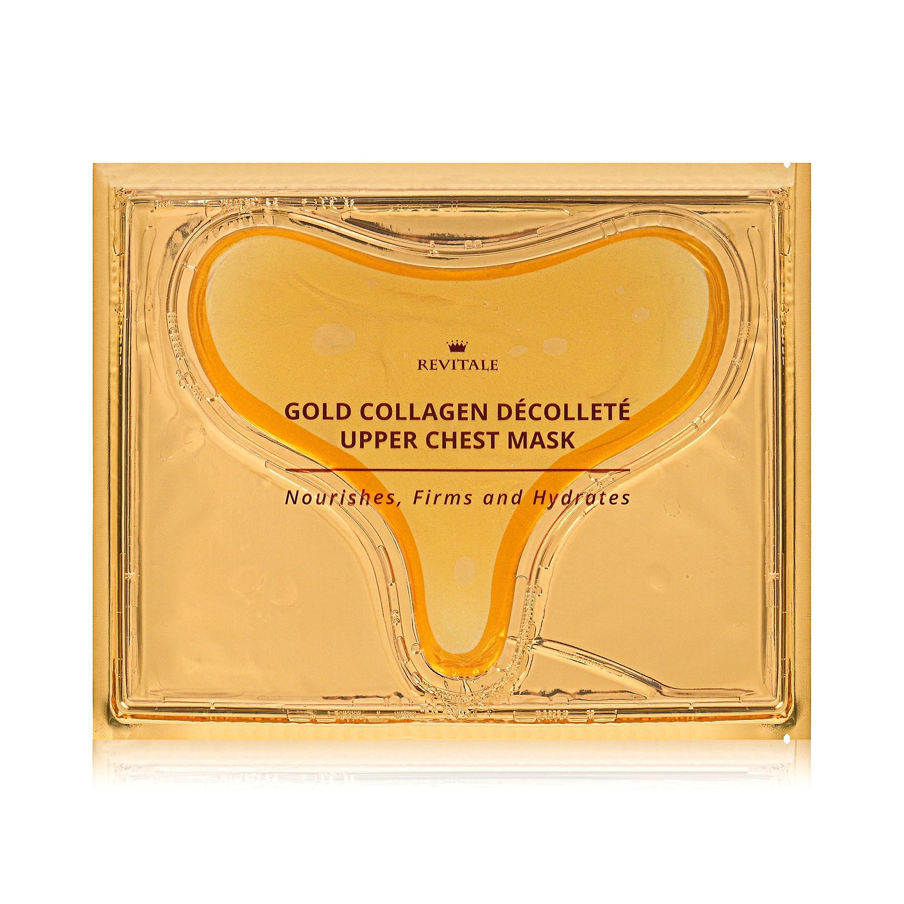 Revitale Gold Collagen Décolleté Upper Chest Mask (6 Pack) | Fruugo UK