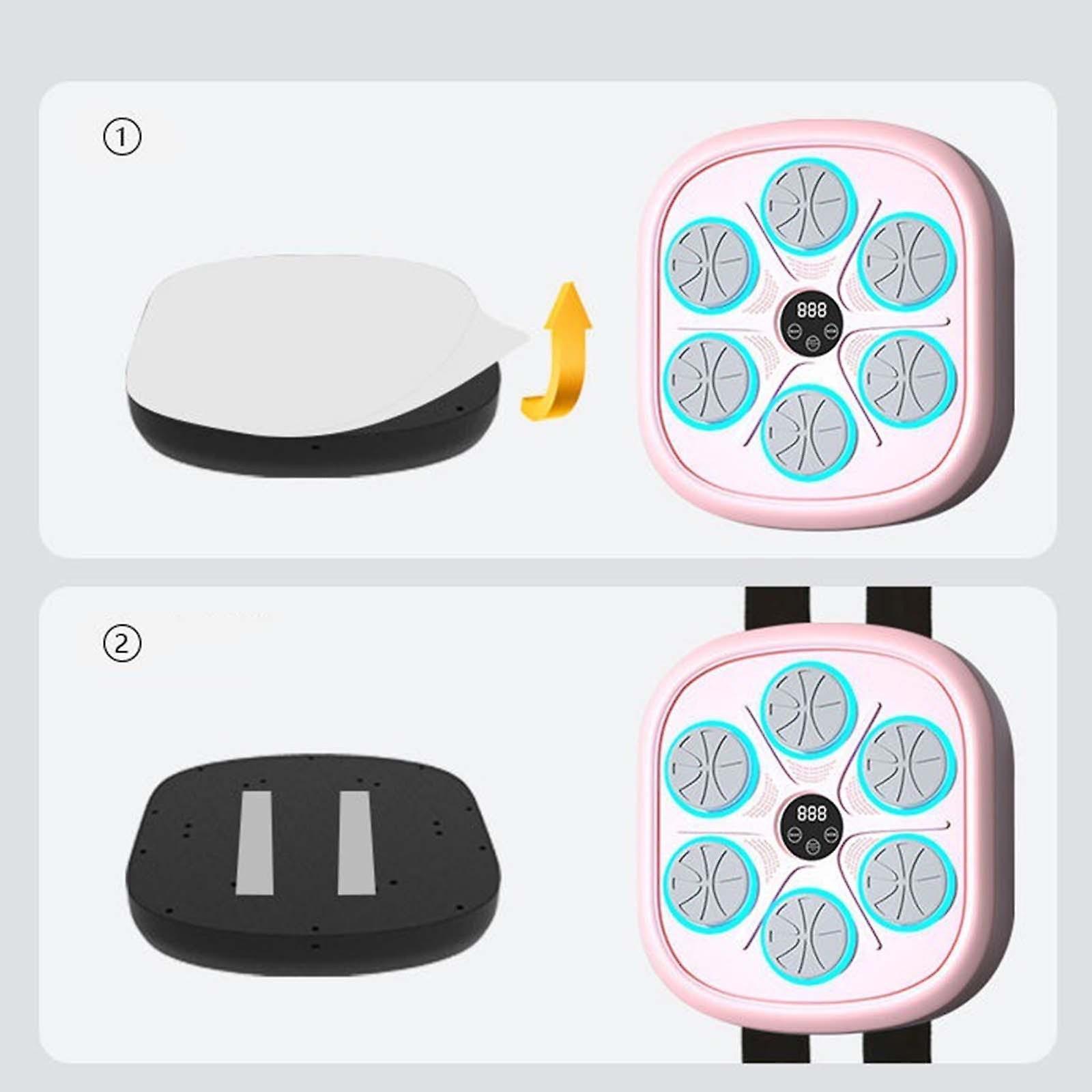 Electronic Boxing Machine Workout Focus Training Lighted Music Boxing ...