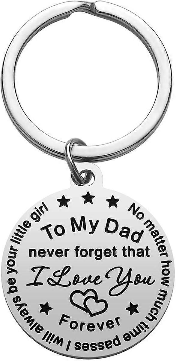 Daughter Gifts for Dad - Keychains for Dad Christmas Gifts Birthday ...