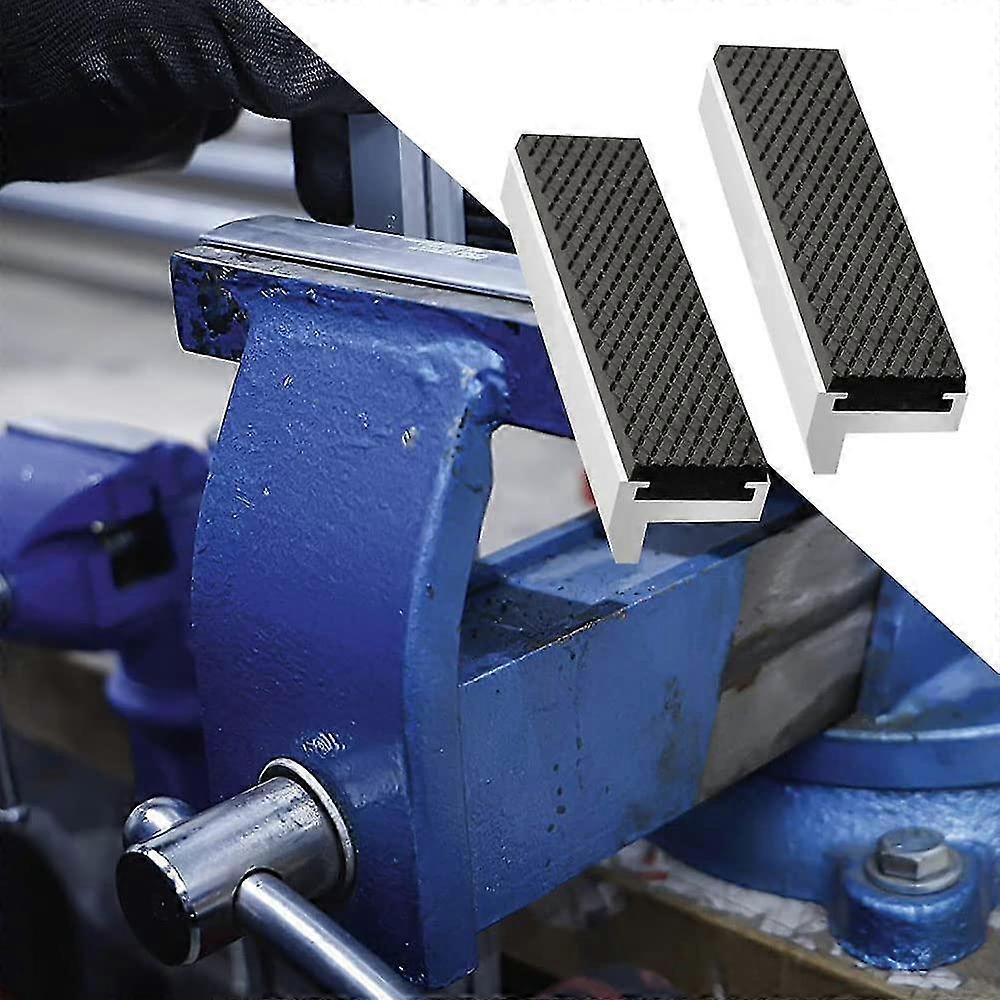 Vise Jaw Protection, Vise With Protective Jaws, Extra Soft Jaw ...