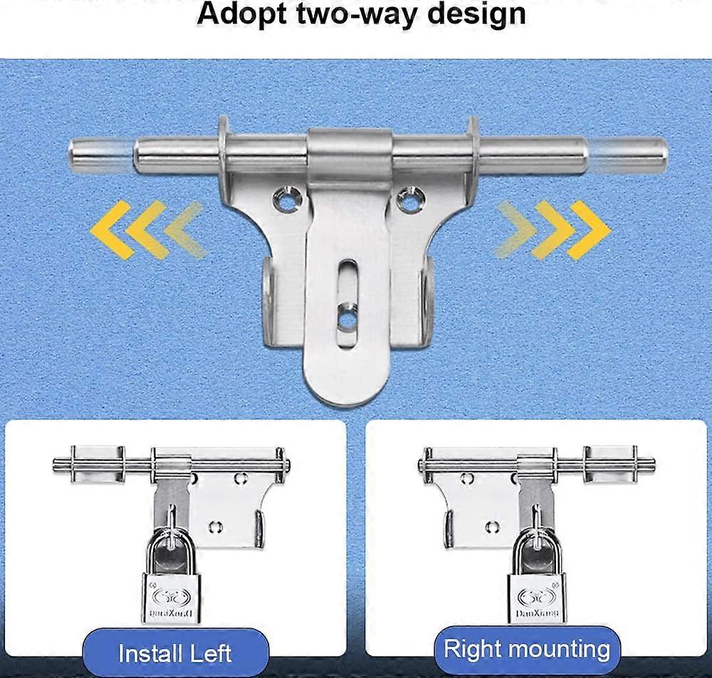 Sliding Door Latch Bolts Safety Stainless Steel Slide Latch Sliding ...