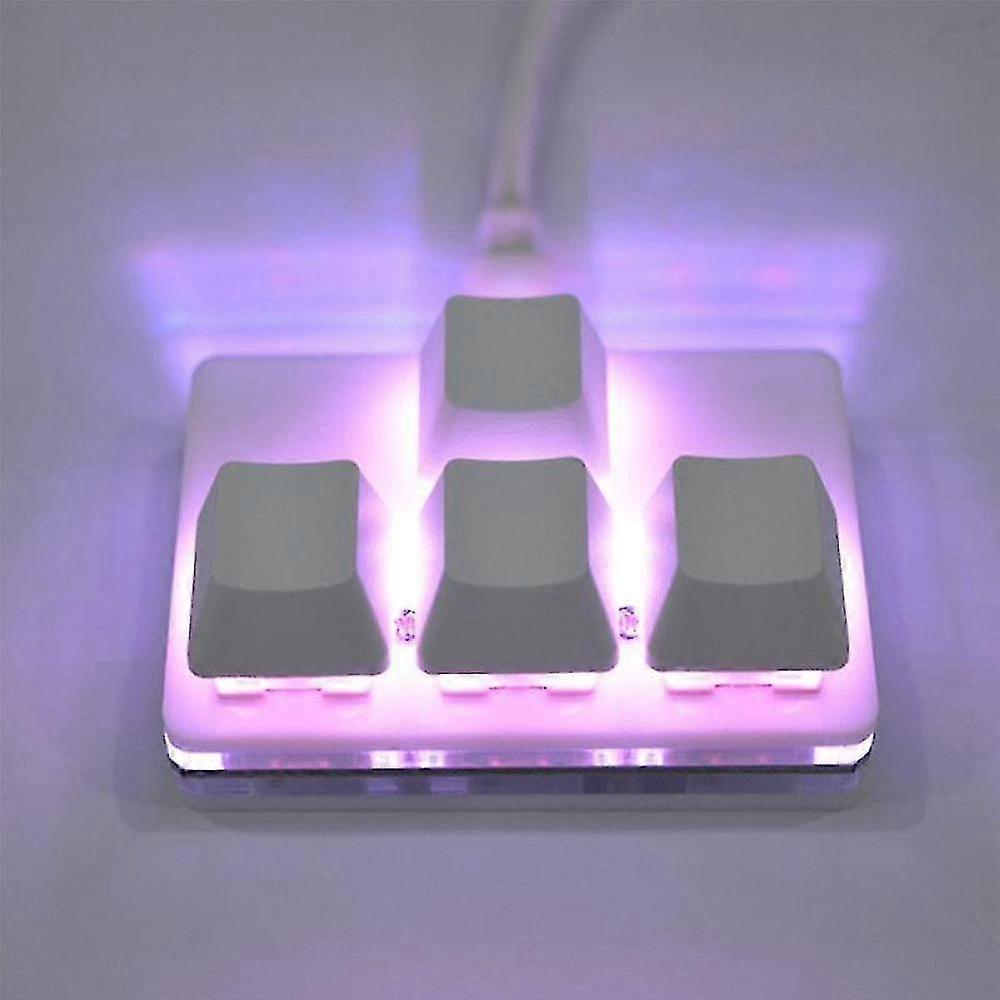 Usb Mini Keyboard For Photoshop Drawing Gaming 4 Key Programmable ...