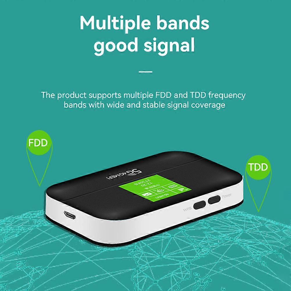 4G Lte Router Portable Wireless Wifi Repeater 3000mAh 150Mbps High ...