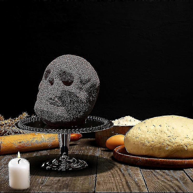 Large Realistic Silicone Skull Cake Mould Diy Baking Cake Mold For ...