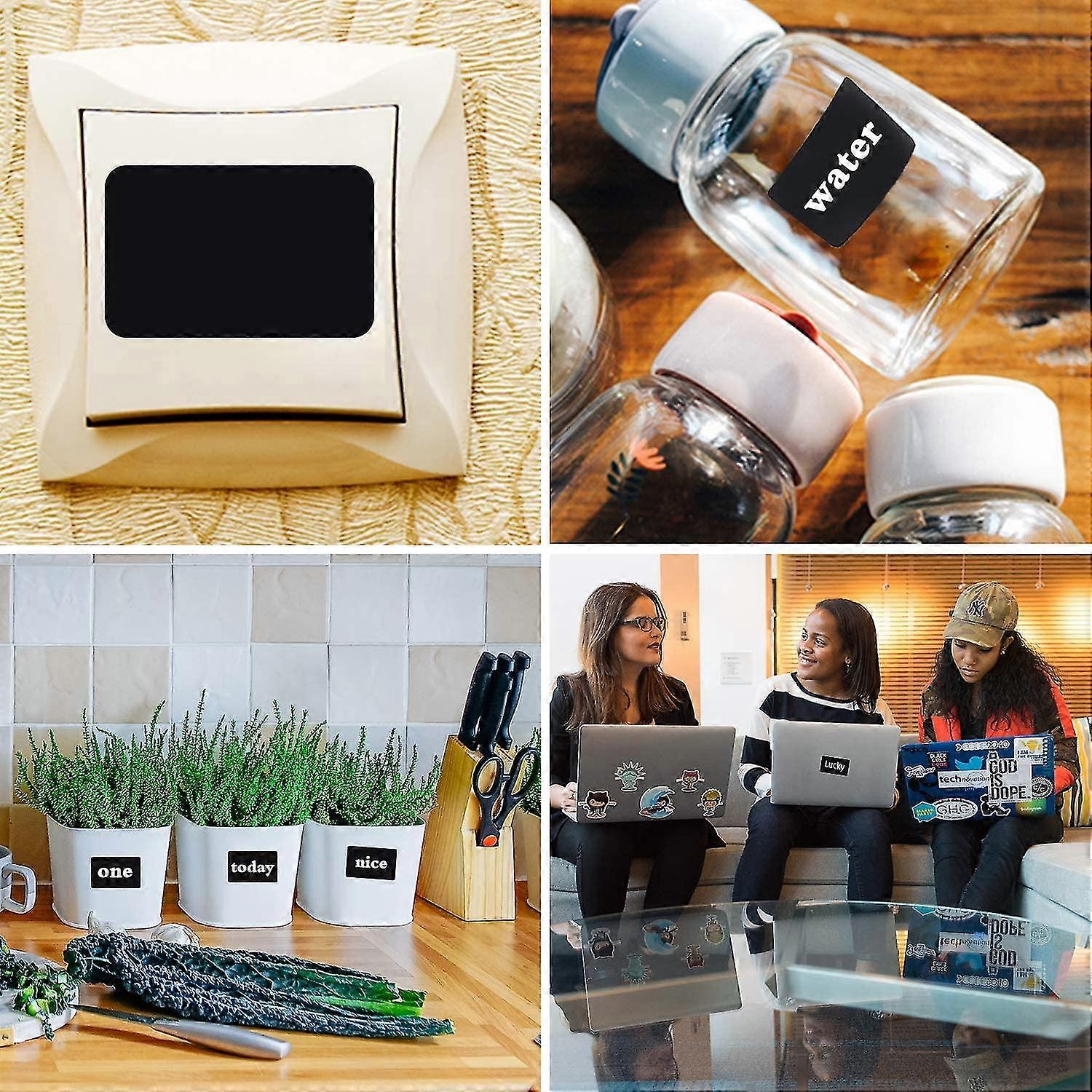 Chalkboard Labels,removable Labels Reusable Waterproof Mason Jar Labels ...