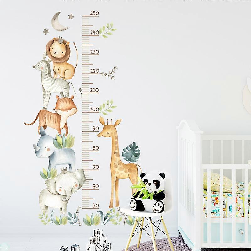 Height Chart for Kids Wall Stickers Children Growth Chart Height Ruler ...