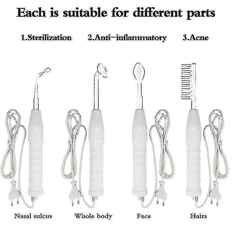 High Frequency Beauty Skin Care Facial Spa Salon Acne Cosmetic ...