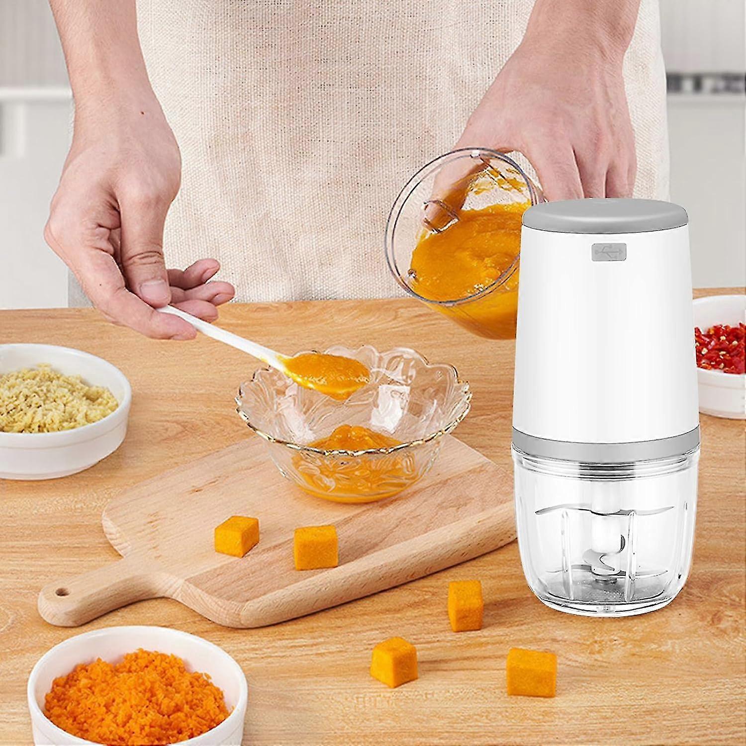 Mini Blenders For Baby, Mini Food Processor, 300ml Baby Blender, Mini Electric Chopper, Mini ...