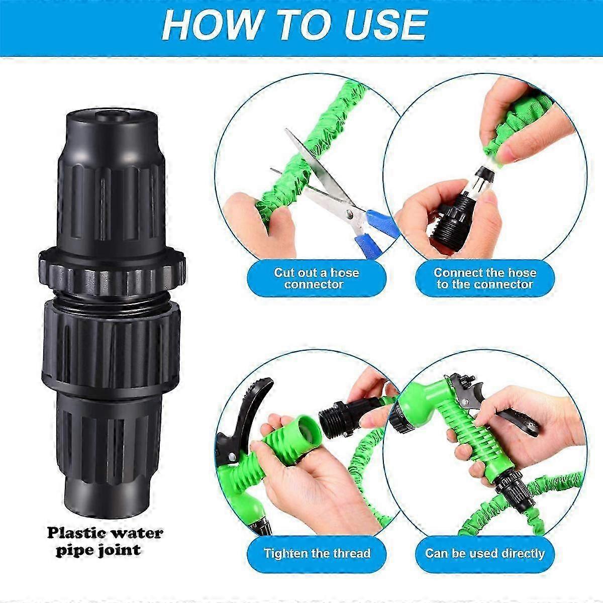 4 Pcs Drip Irrigation Pressure Regulator 25 Psi Faucet Adapter Kit ...