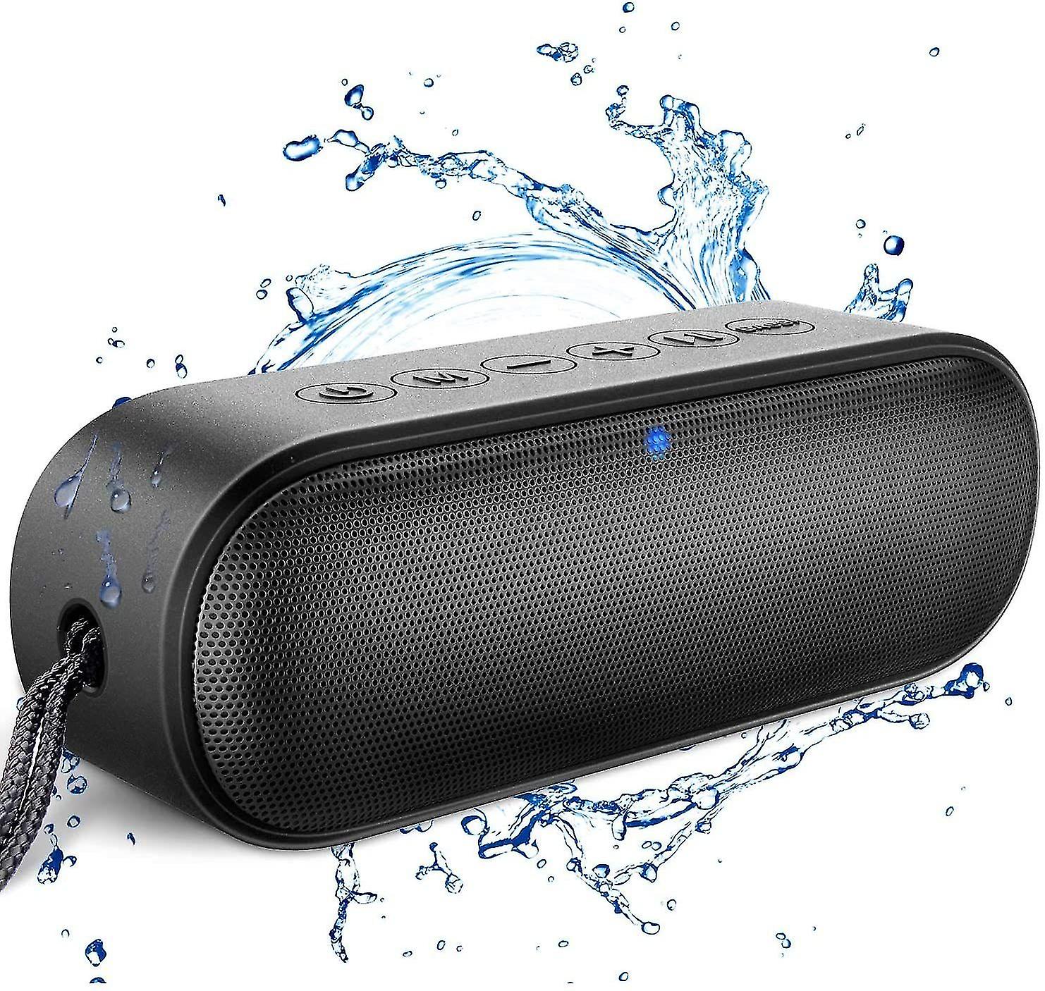 Portable Bluetooth Speaker, Ipx7 Waterproof Outdoor Bluetooth Speaker ...