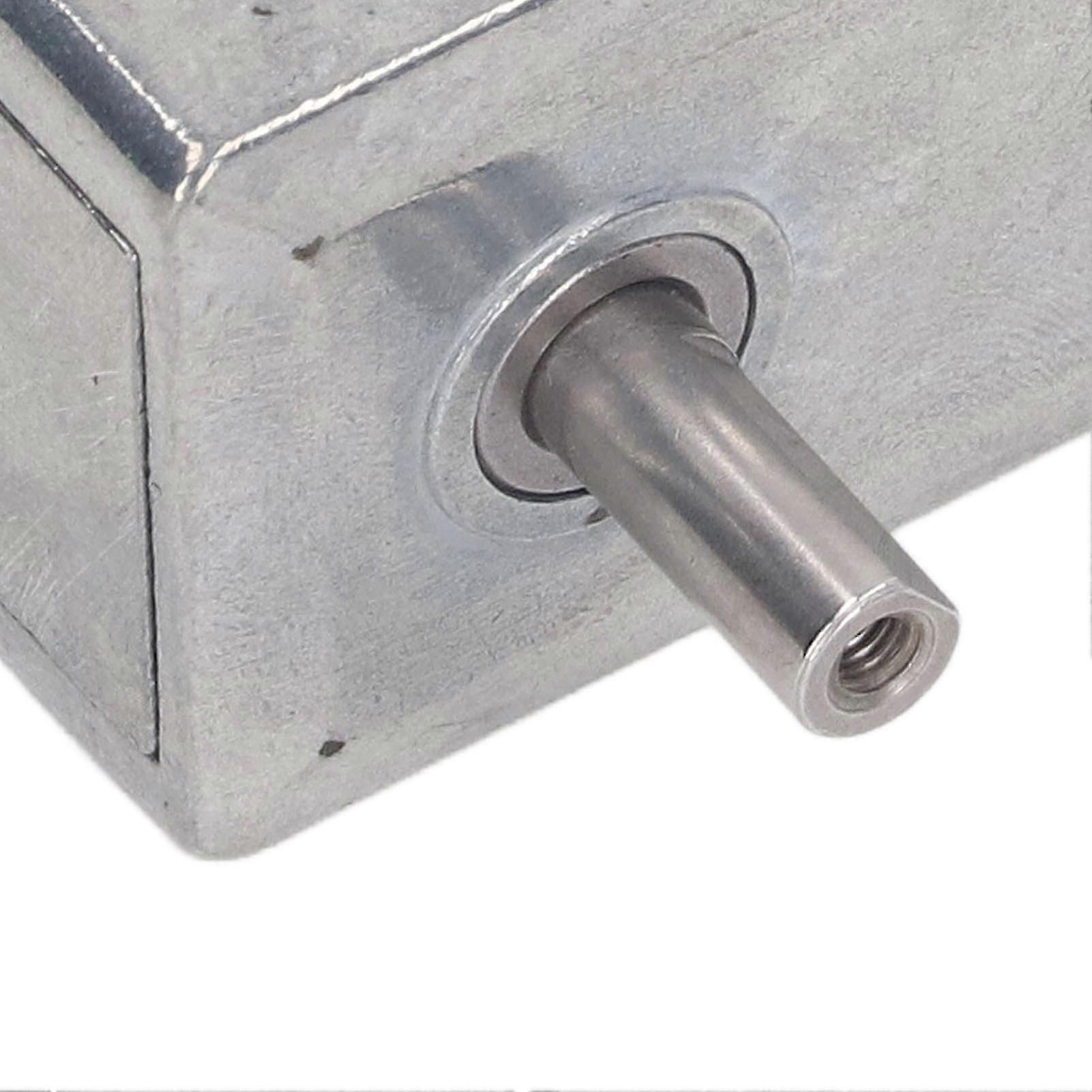 DC Motor 25kg.cm 12mm Double Shafts Self Locking Reversible Worm Gear ...