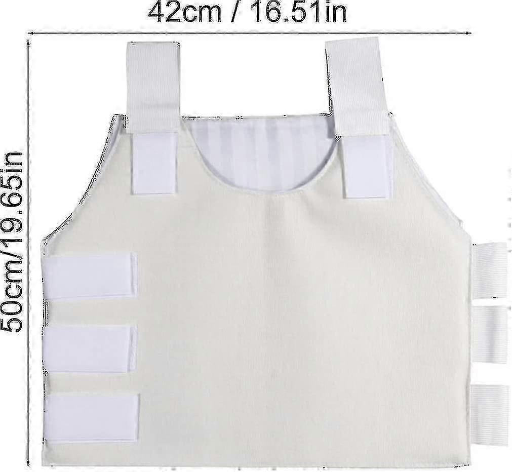Sternum And Thorax Support Chest Brace Chest Wrap Belt Rib Protector ...