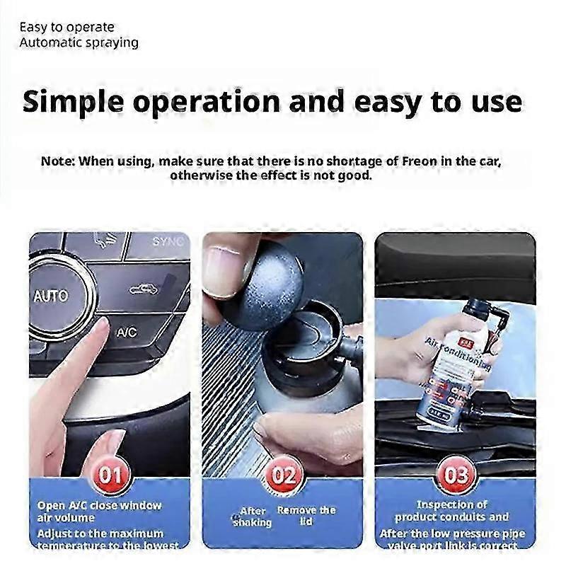 1-3x Car AC Recharge Kit 80G Automotive Refrigerants Compressor ...