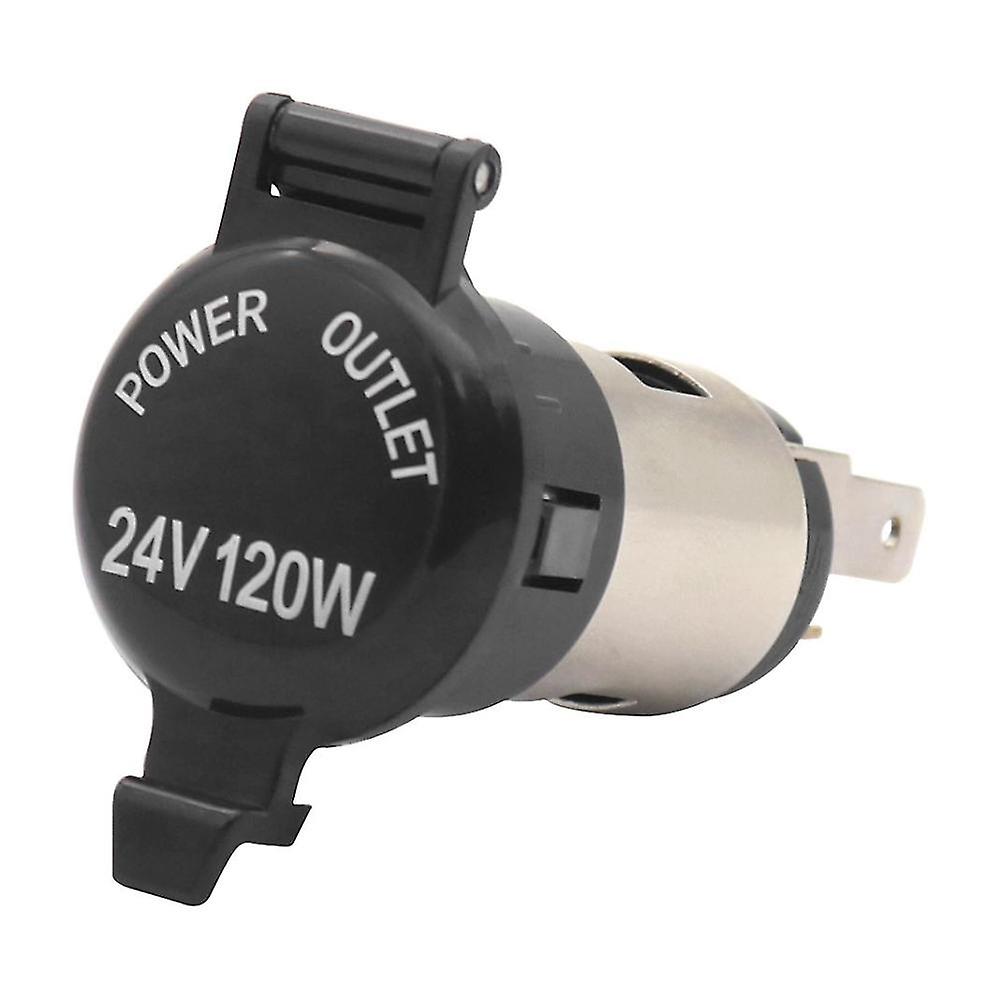 12v 24v 120w Socket Waterproof Power For Motorcycle Boat Car Socket ...