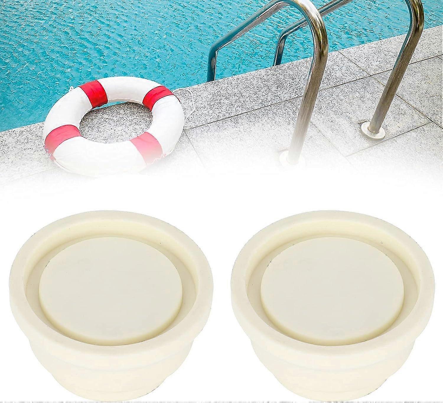 Pool Ladder Rubber Bumpers, 2 Pieces Swimming Pool Ladder Safe ...