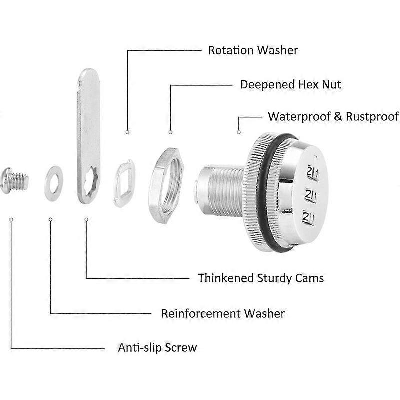 Combination Security Locks with Password Code for Security of Boxes ...