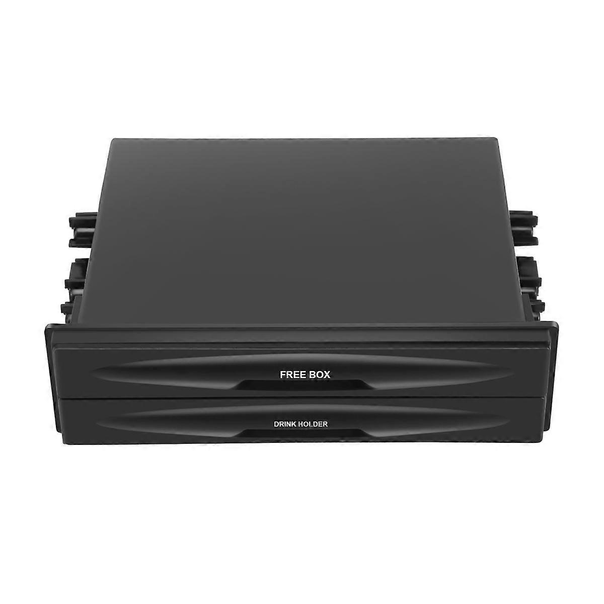 Car Auto Single Din Radio Pocket, Universal Cd Radio Pocket Drink Cup ...