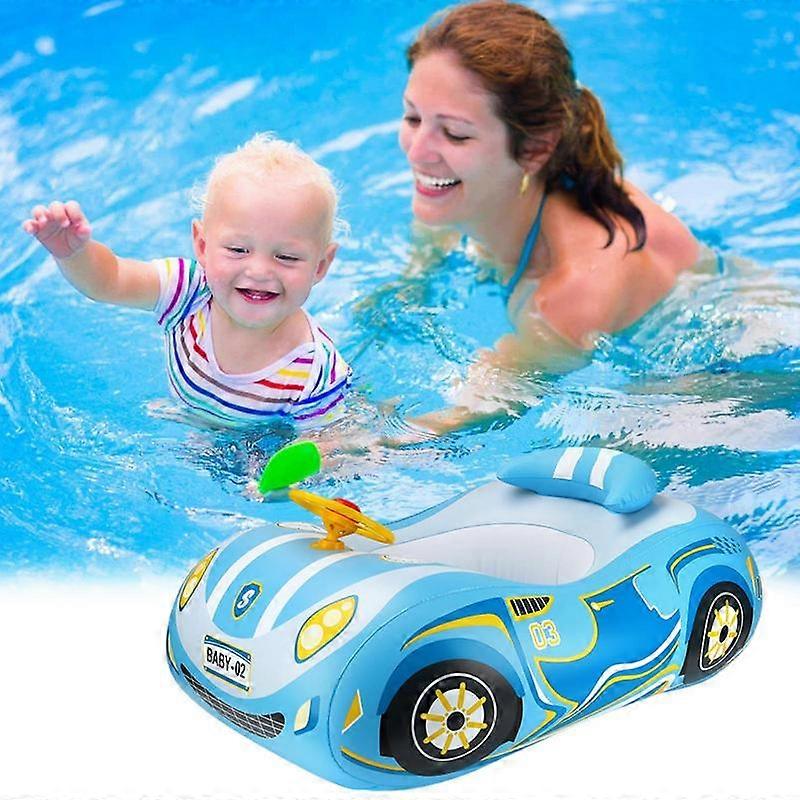 Floats For Kids Car Shape Inflatable Pool Float Outdoor Games Ride-On ...